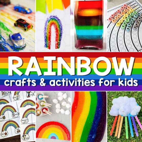 20+ RAINBOW Kids Activities