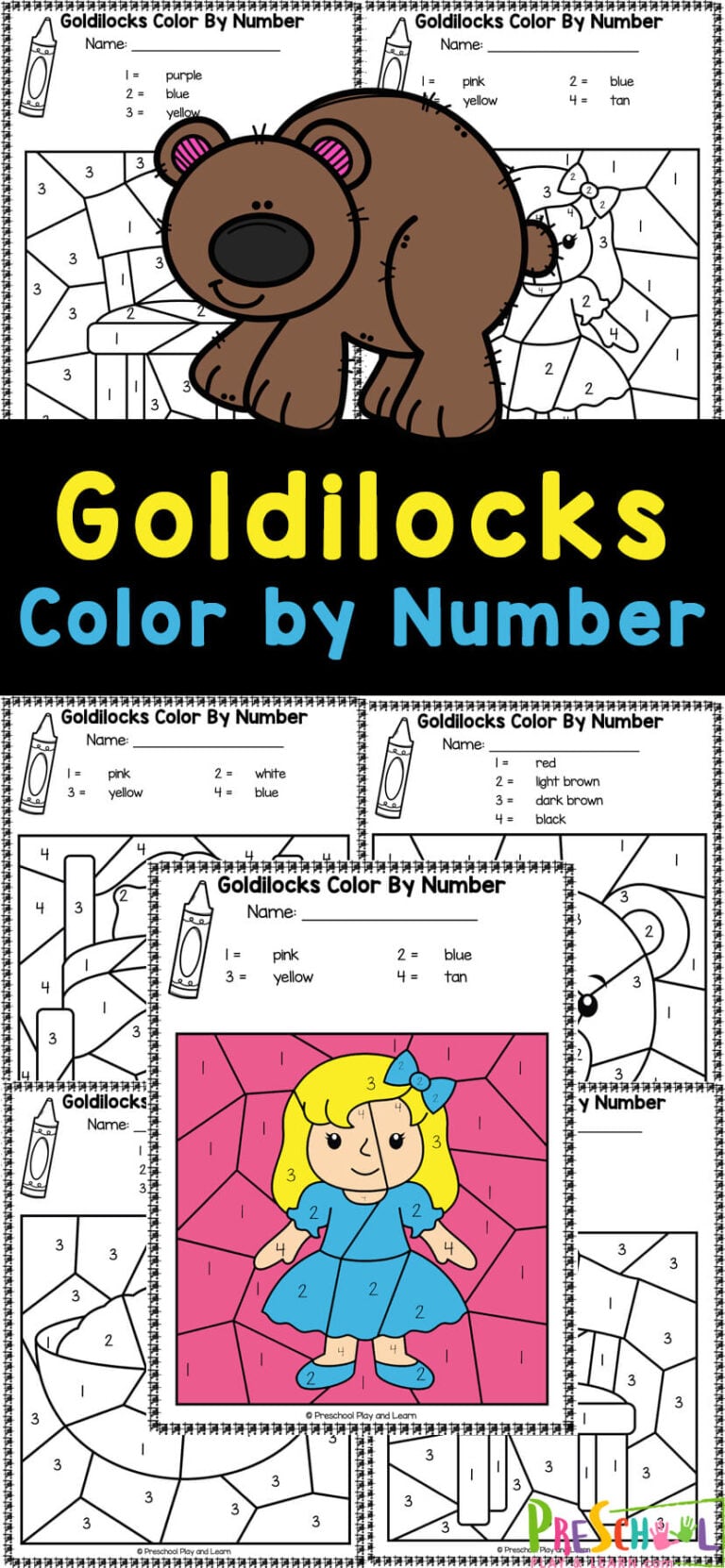 TONS of Free Color by Code Printables - Number, Letter, Addition, Sight ...