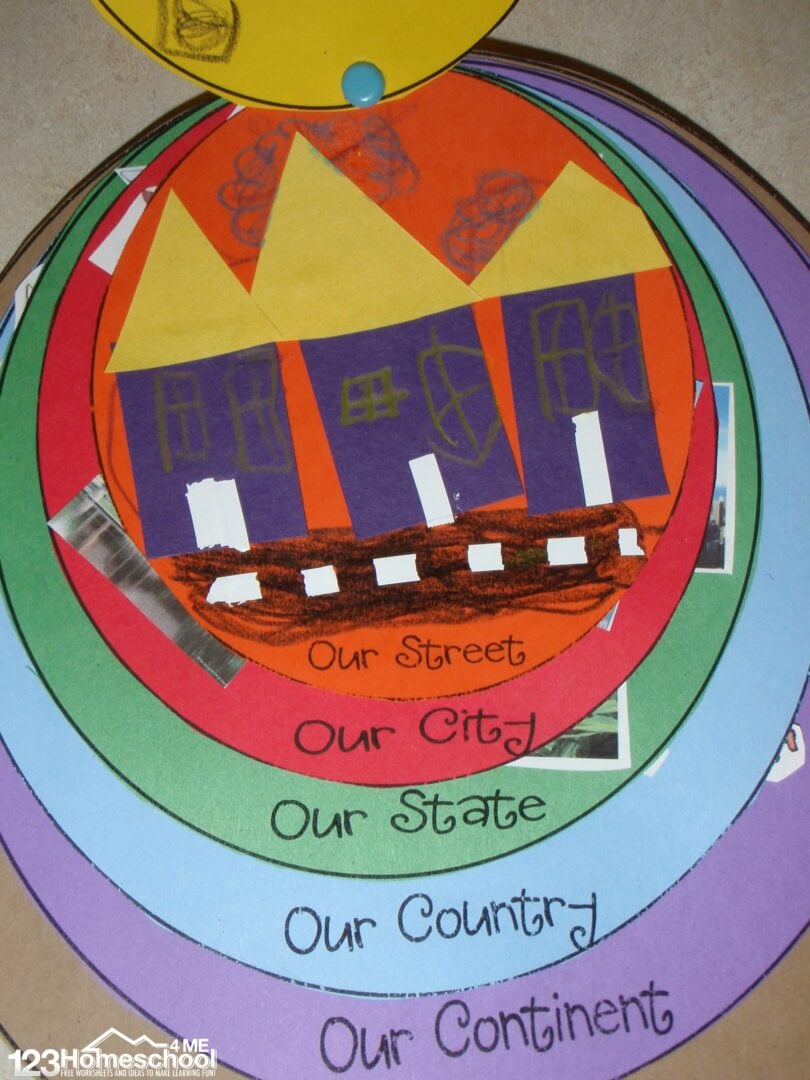 🏠 🌎 FREE Where Do I Live FREE Printable Activity