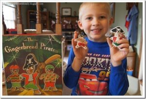 Pirate Gingerbread Man Craft for Kids