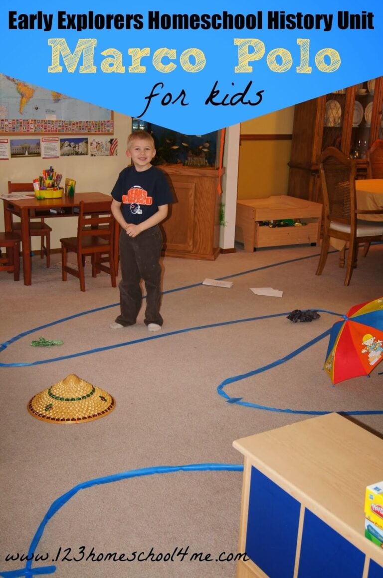 Early Explorers for Kids History Lesson - 123 Homeschool 4 Me