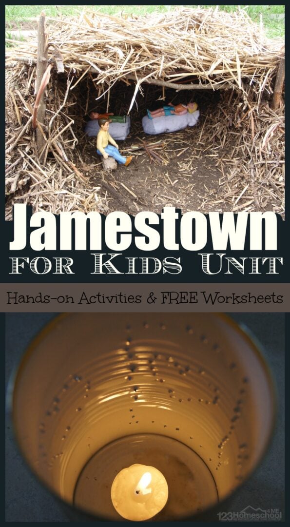 Jamestown for Kids Unit with Fun Activities