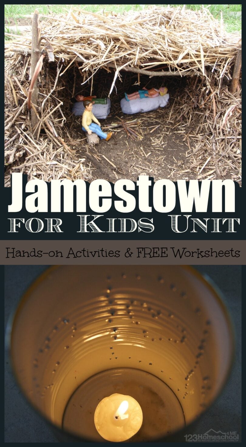 Jamestown for Kids Unit with Fun Activities