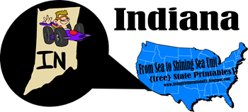 {free} Indiana State Printables