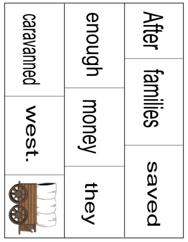 🐮 FREE PRintable Wild West Worksheets for Kids