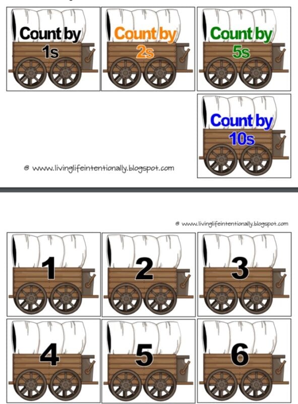 🐮 FREE PRintable Wild West Worksheets for Kids
