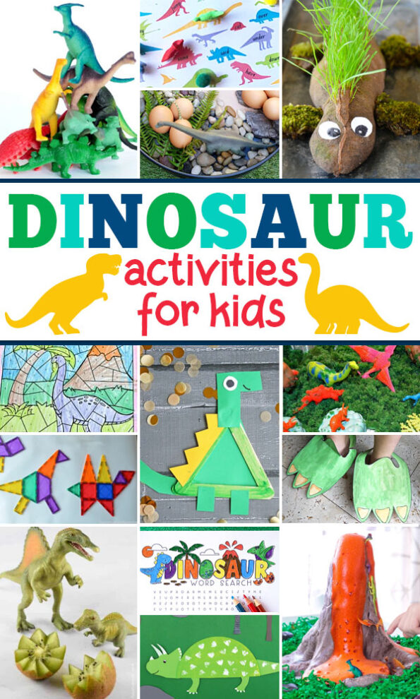 🦕 Dinosaur Theme - Math, Science, Free Printable Worksheets