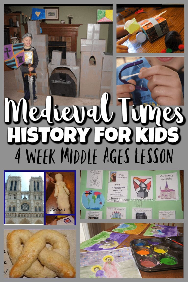 Medieval Knights for Kids - Middle Ages History Lesson for kids