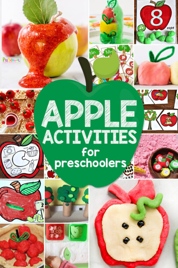 🍎 75+ Apple Crafts & Activities for Preschoolers & Kids of all Ages