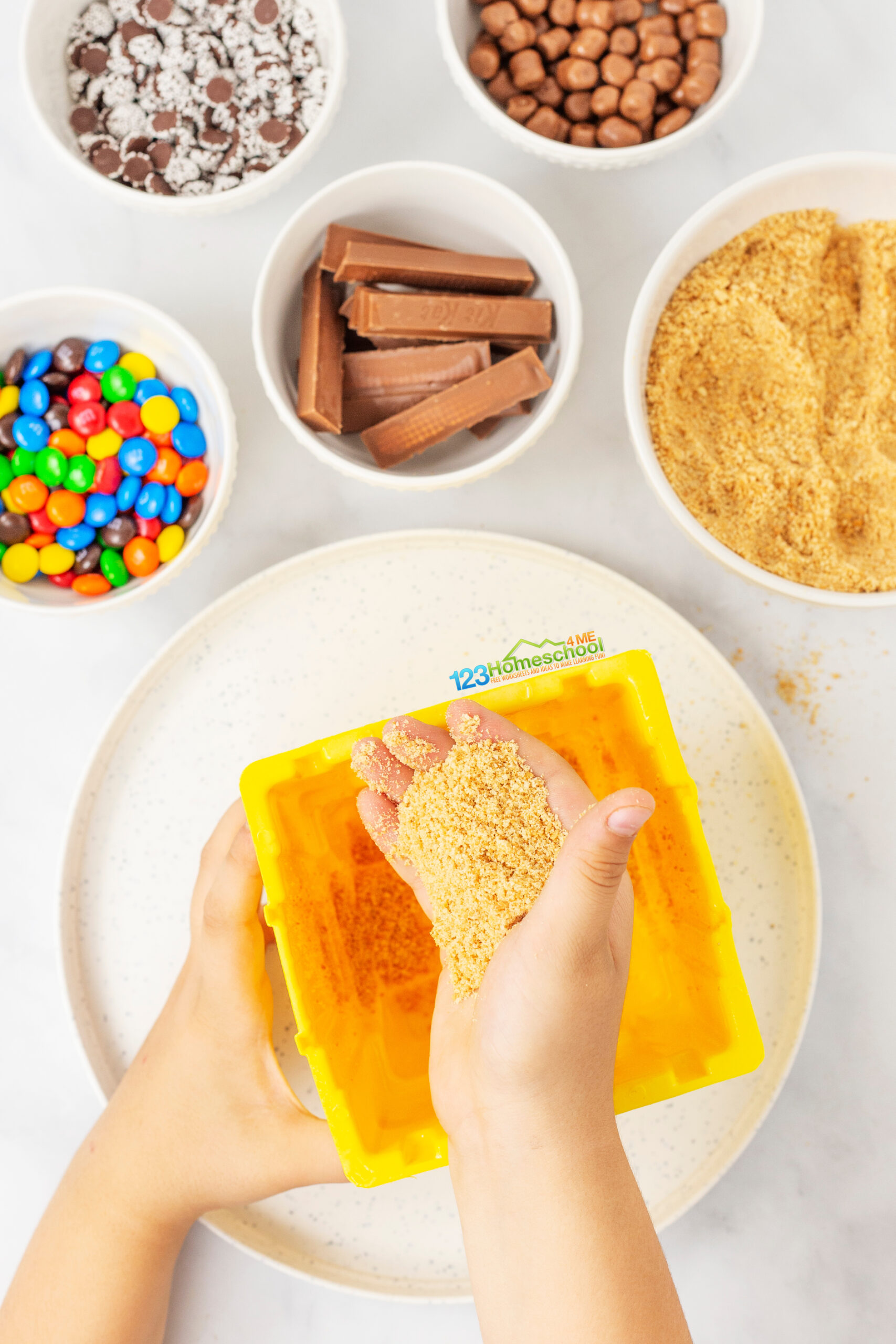 Edible Ice Cream Sandcastle Summer Snack and Activity for Kids