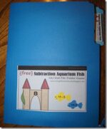 🐠 FREE Printable Aquarium Subtraction Math Games for Grade 1