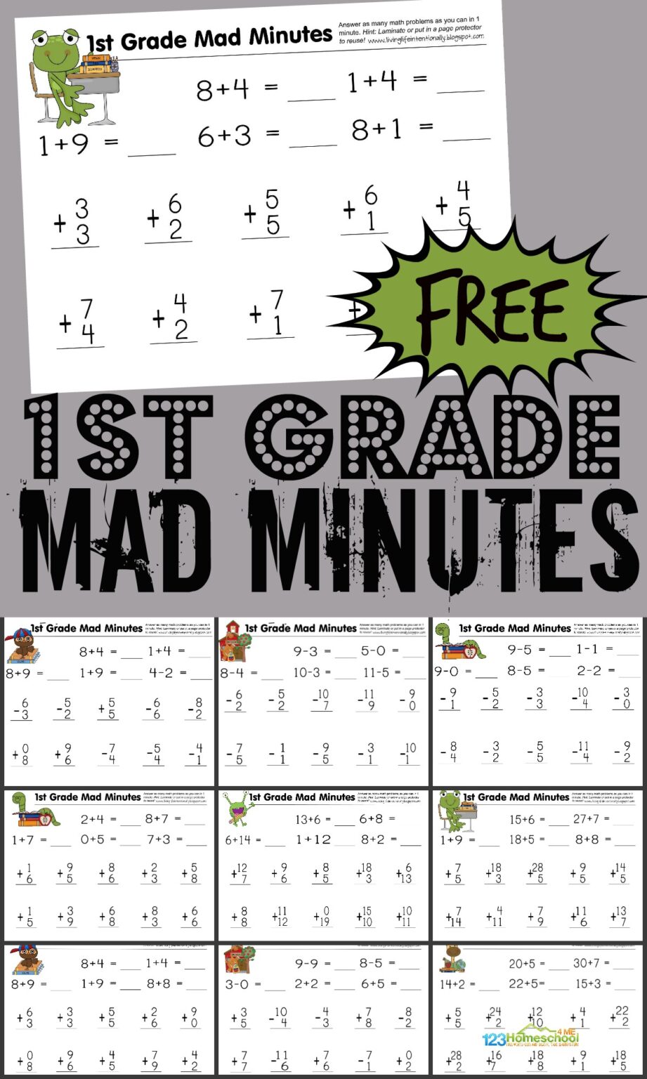 Math Worksheet For First Grade Math Worksheet For First Grade
