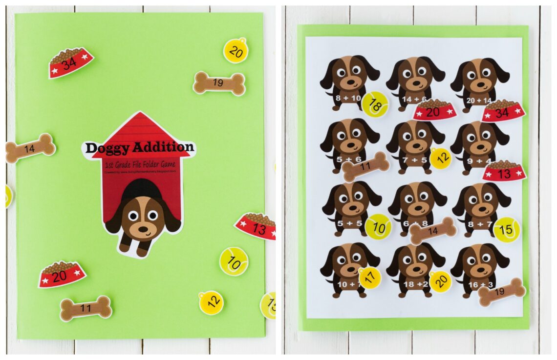 FREE Doggy Addition Games
