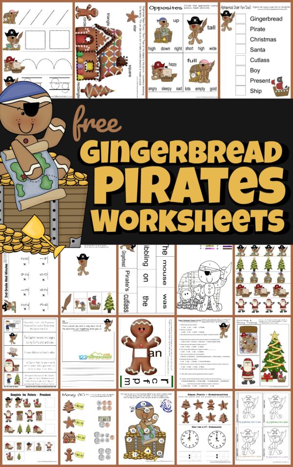 Gingerbread Letter Recognition Activities for Preschoolers