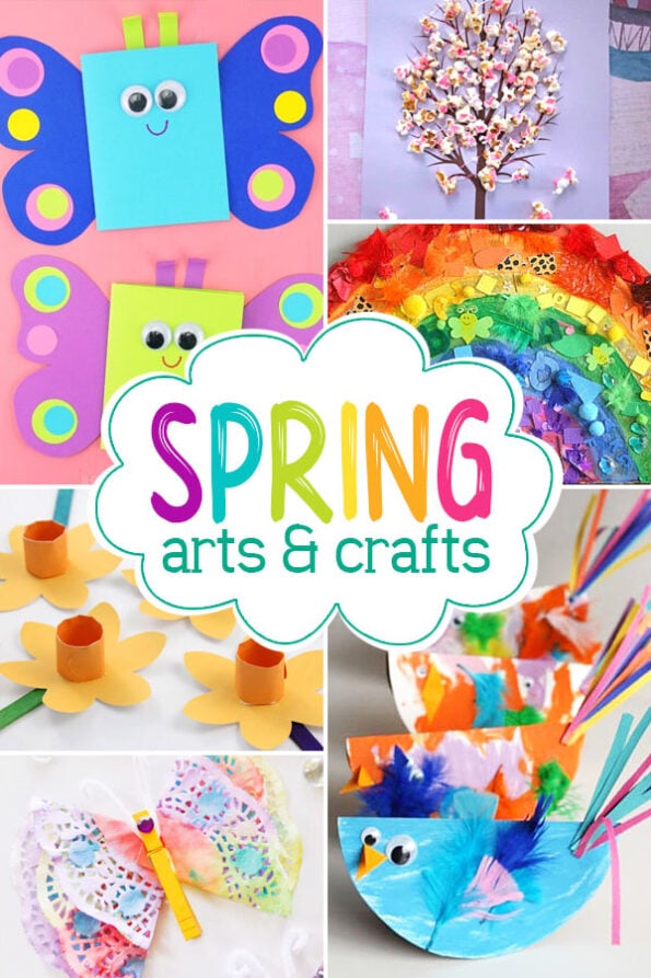 🌷🪁☂ 100+ Spring Crafts and Activities for Kids of all ages