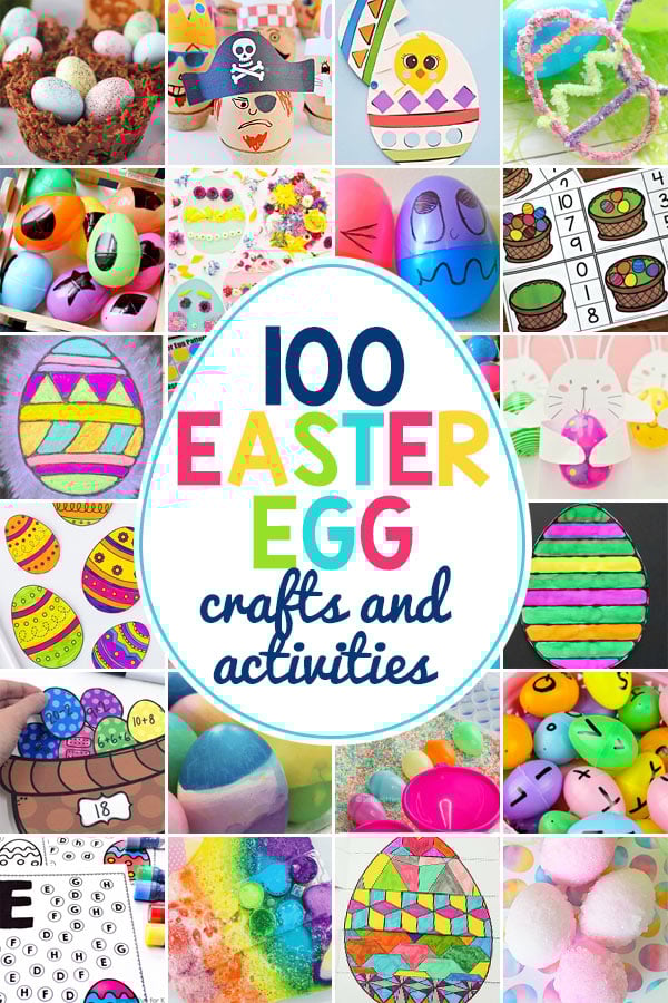 100 Easter Egg Crafts and Activities