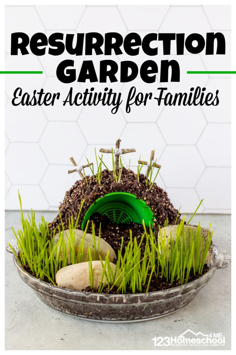 Resurrection Garden Craft - Easter Activities for Families