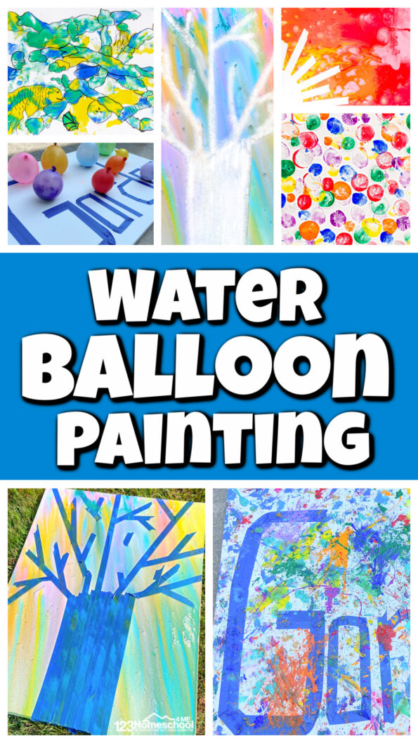 5+ EPIC Water Balloon Painting Activities for Kids