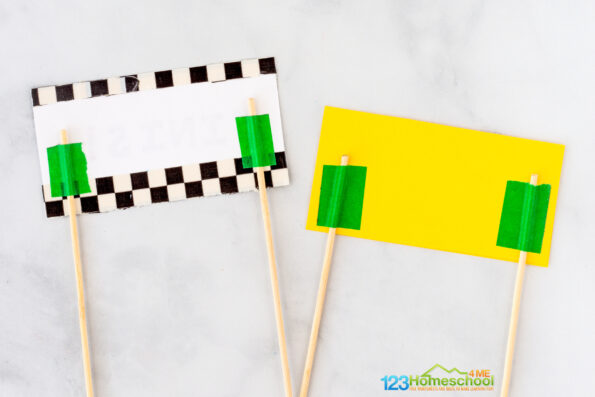 🏎️ DIY Pool Noodle Race Track Activity for Kids