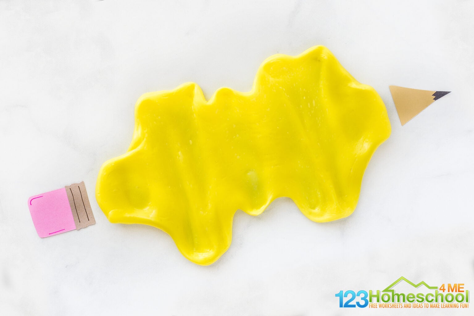 Back to School, LEGO Baking Soda Slime for Kids
