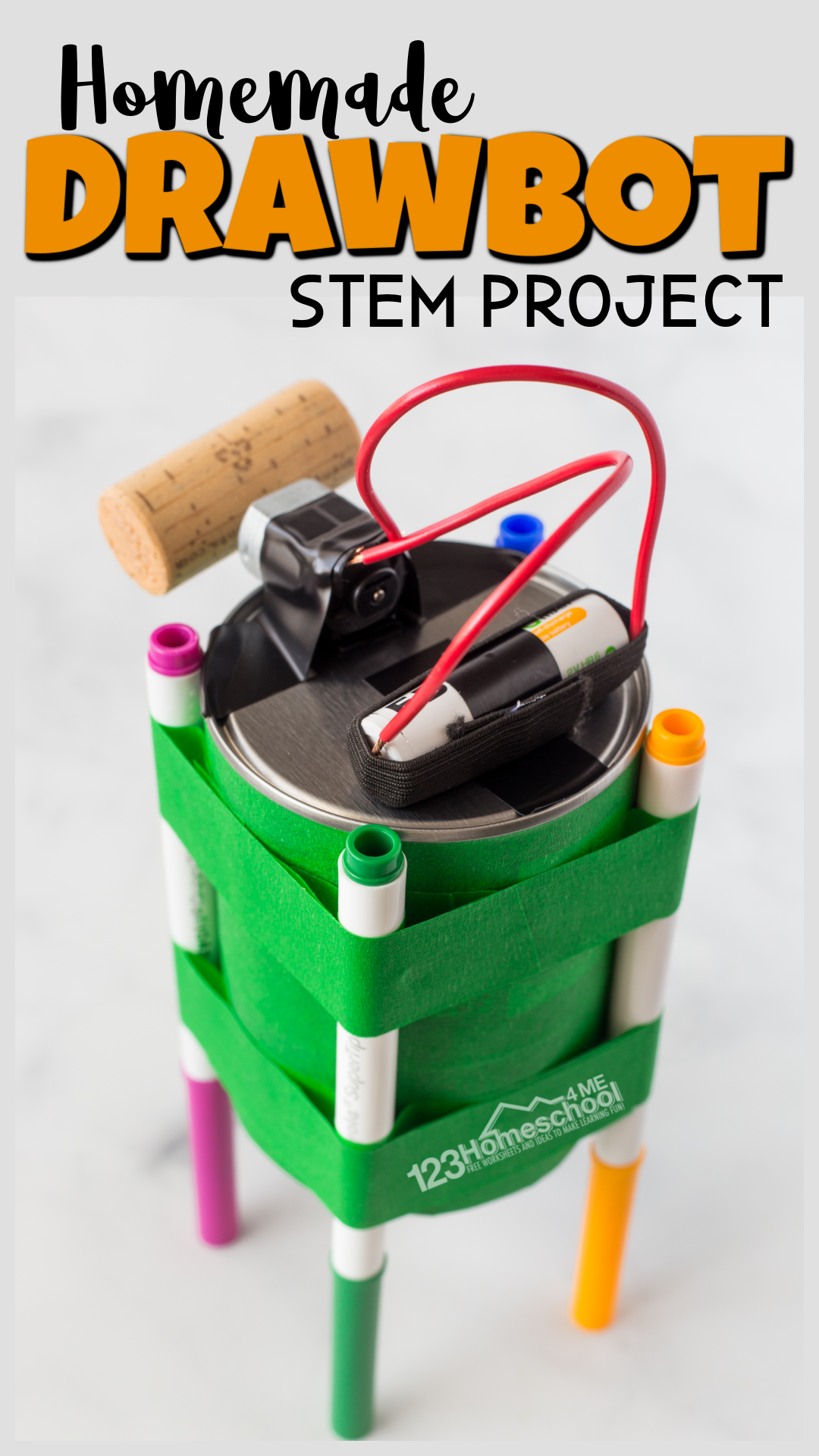 Super Cool, Easy-to-Make Scribble Draw Bot