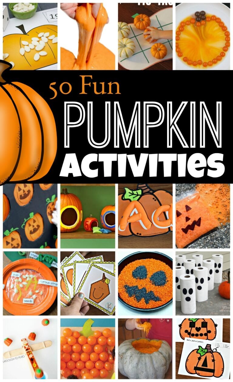 50 Amazing Pumpkin Activities