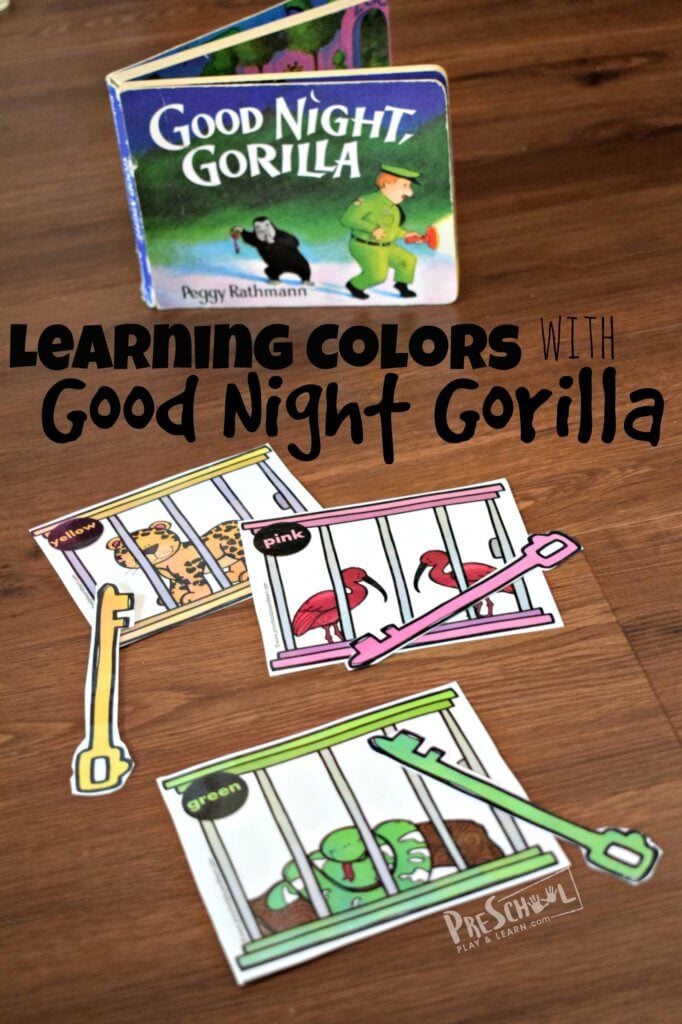 FREE Color Matching Printable Game for Preschoolers