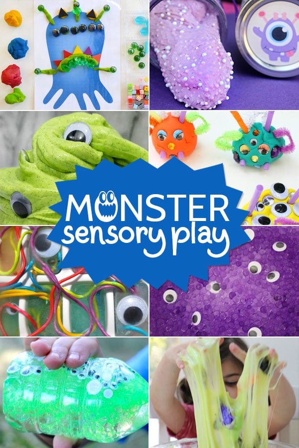 100 Monster Craft Ideas and Activities for Preschoolers and Kids