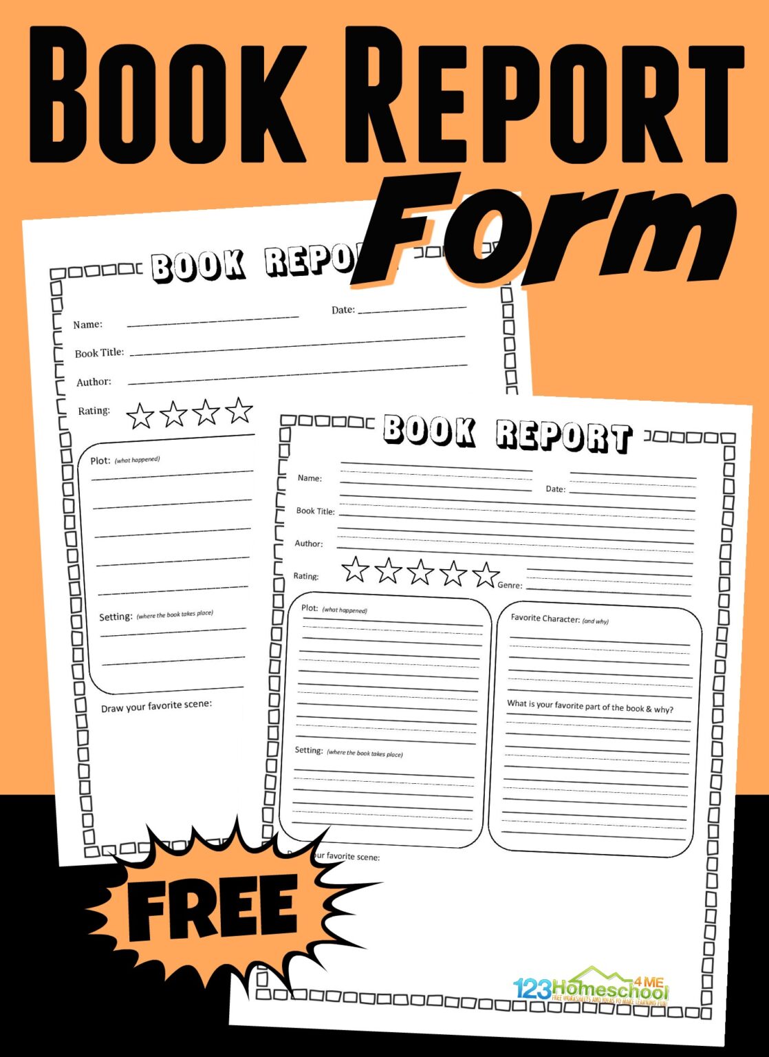 📚 FREE Bookshelf Reading Log Printable - Free Book log Template