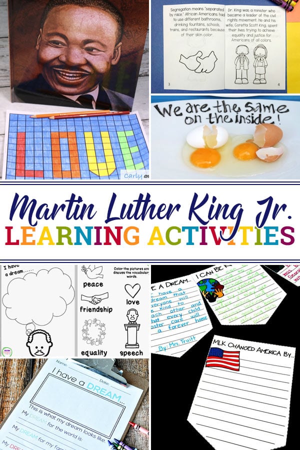 35 Martin Luther King Jr Activities for Kids and Crafts