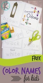 Free Printable Color Word Puzzle