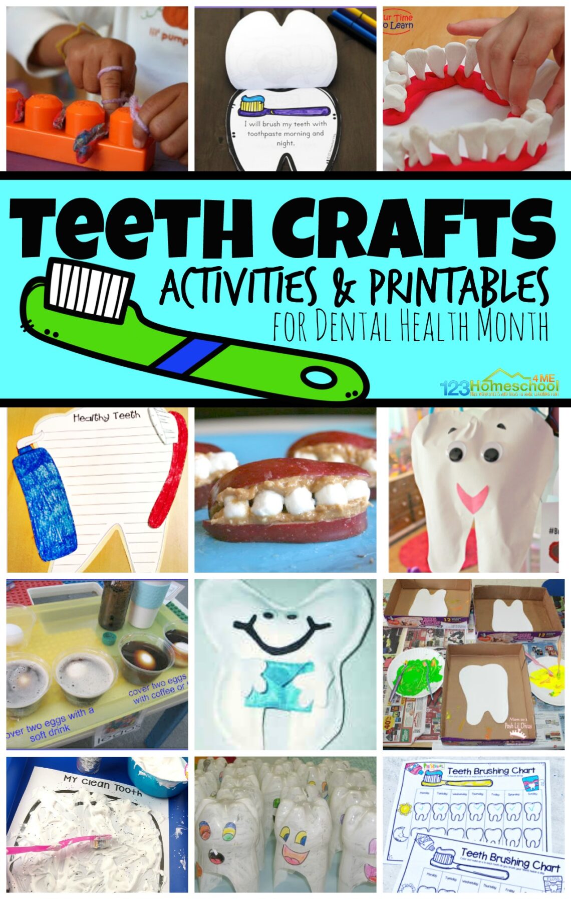 Dental Health Month Teeth Crafts And Activities dental-health-month-teeth-crafts-and-activities