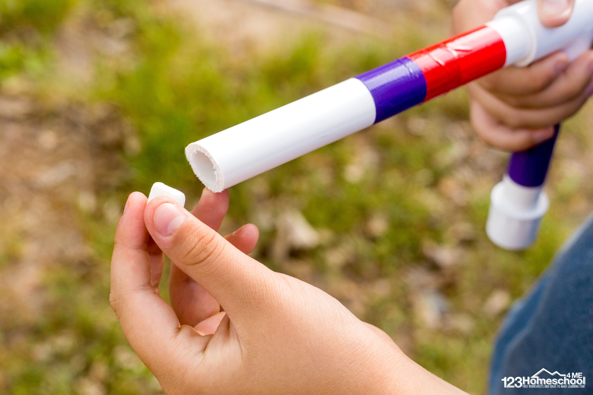 Star Wars DIY Marshmallow Blaster Activity out of PVC Pipe