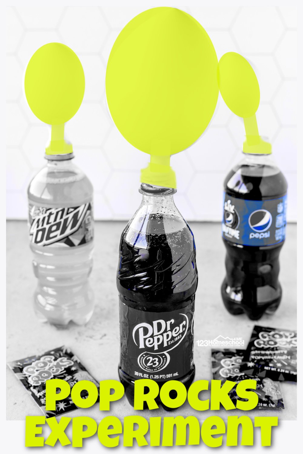 🎈 Pop Rocks and Soda Science Experiment for Kids