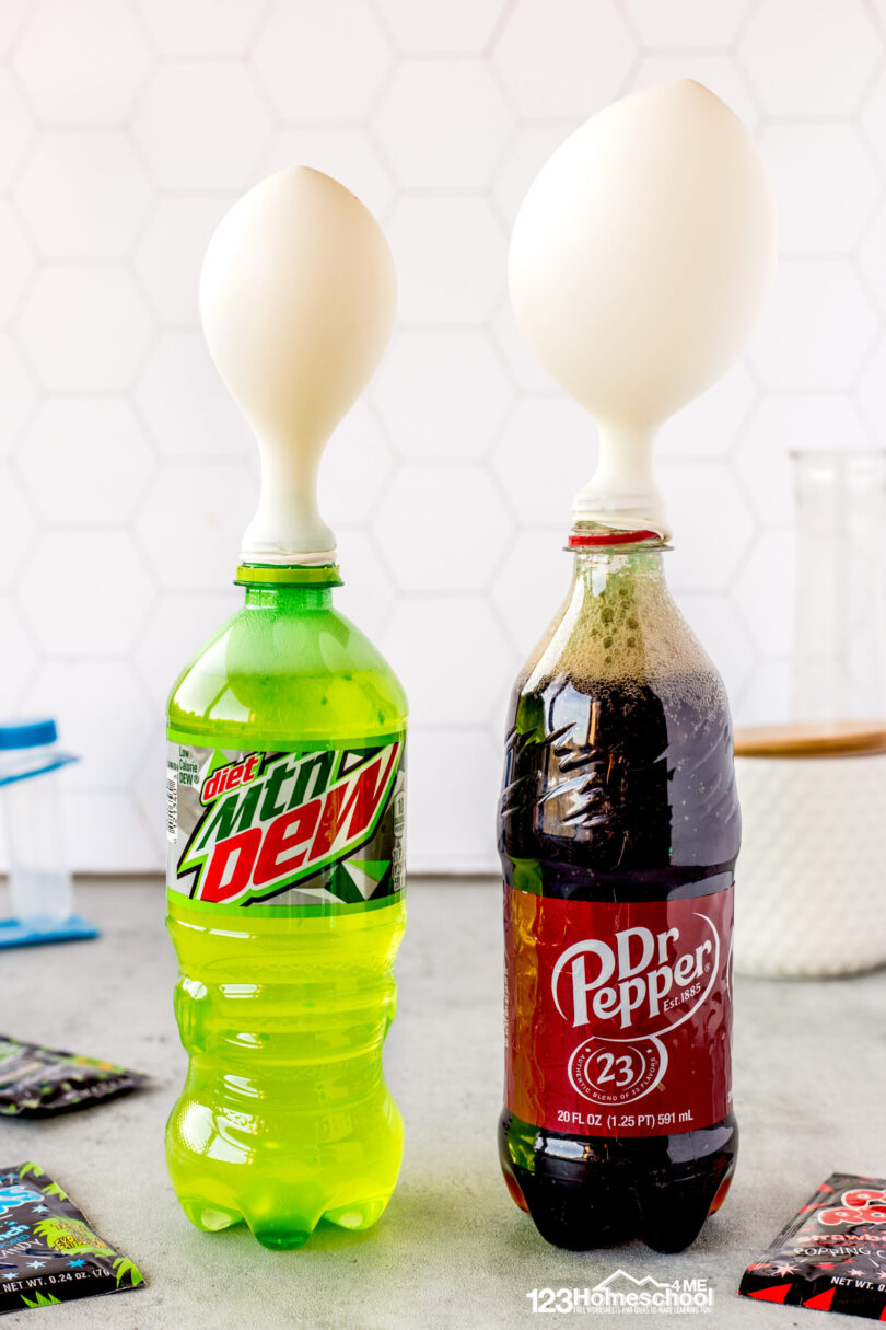 🎈 Pop Rocks and Soda Science Experiment for Kids