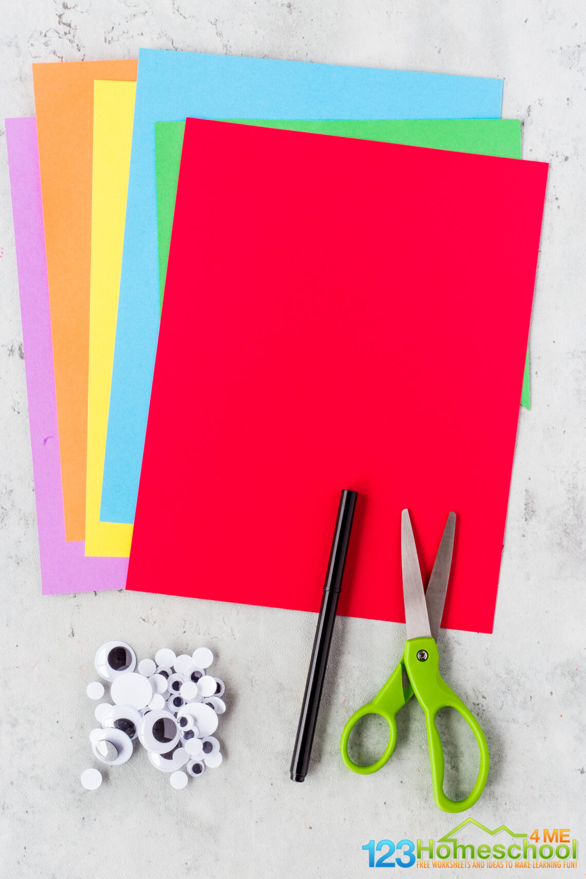 Shape Buddies Craft for Preschoolers