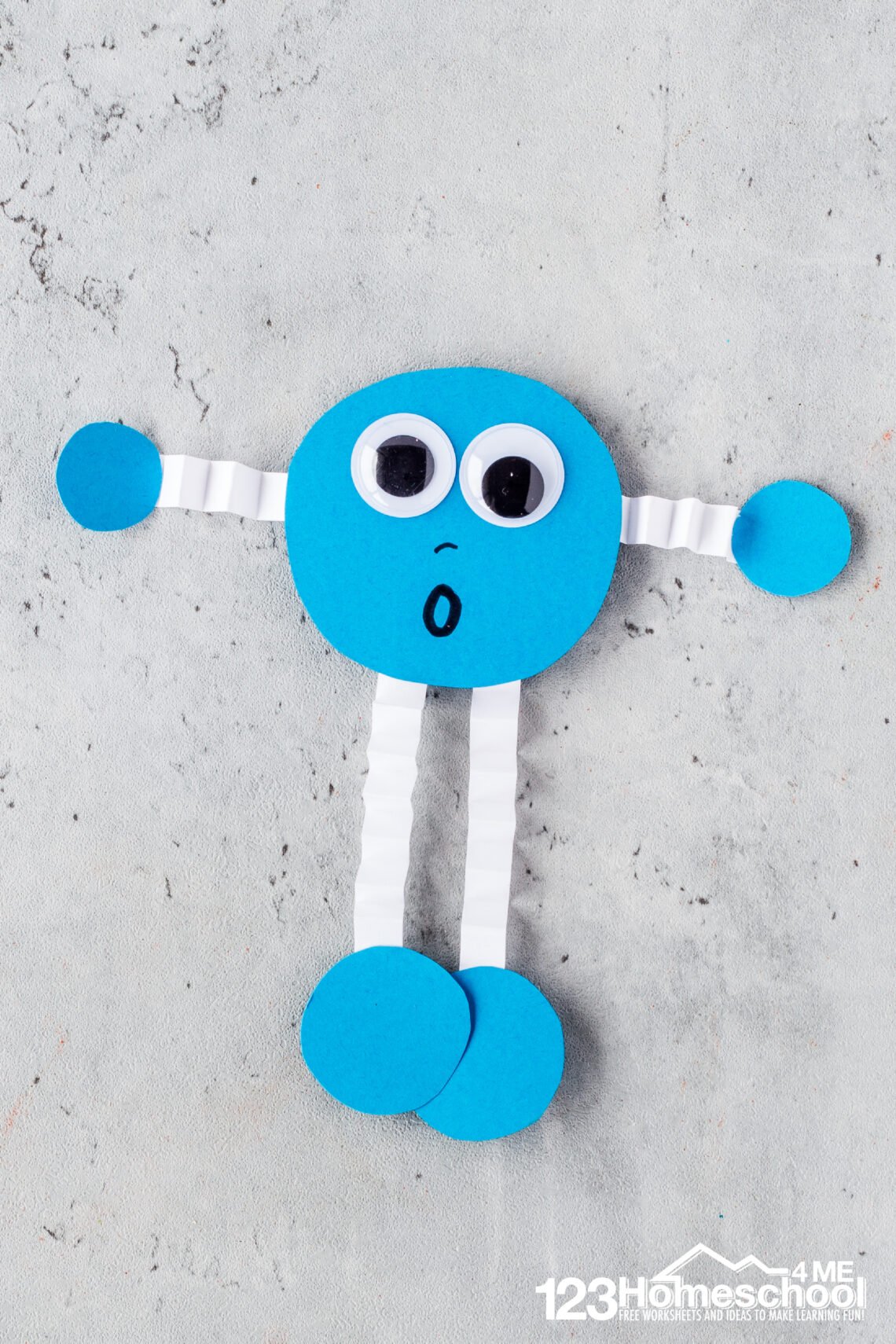 Shape Buddies Craft for Preschoolers