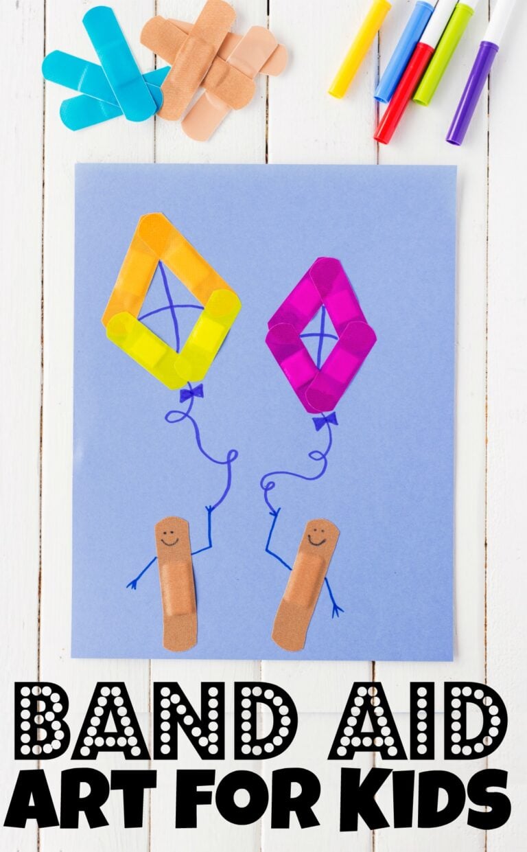 🩹 Outrageously FUN, Easy Band Aid Art for Kids