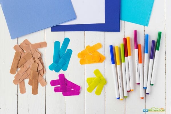 🩹 Outrageously FUN, Easy Band Aid Art for Kids