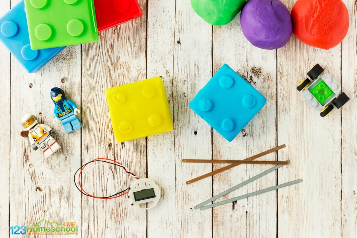 Lego Squishy Circuits Electricity Science Experiment for Kids