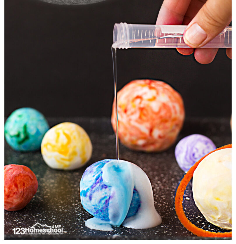 🪐 Fizzing Planets Solar System Project for Kids