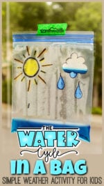 🌧️ Rain Clouds in a Jar Weather Activities with FREE Worksheet