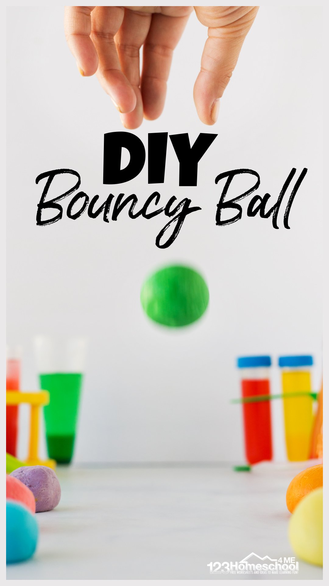 DIY Bouncy Ball - Homemade Play Recipe for Kids