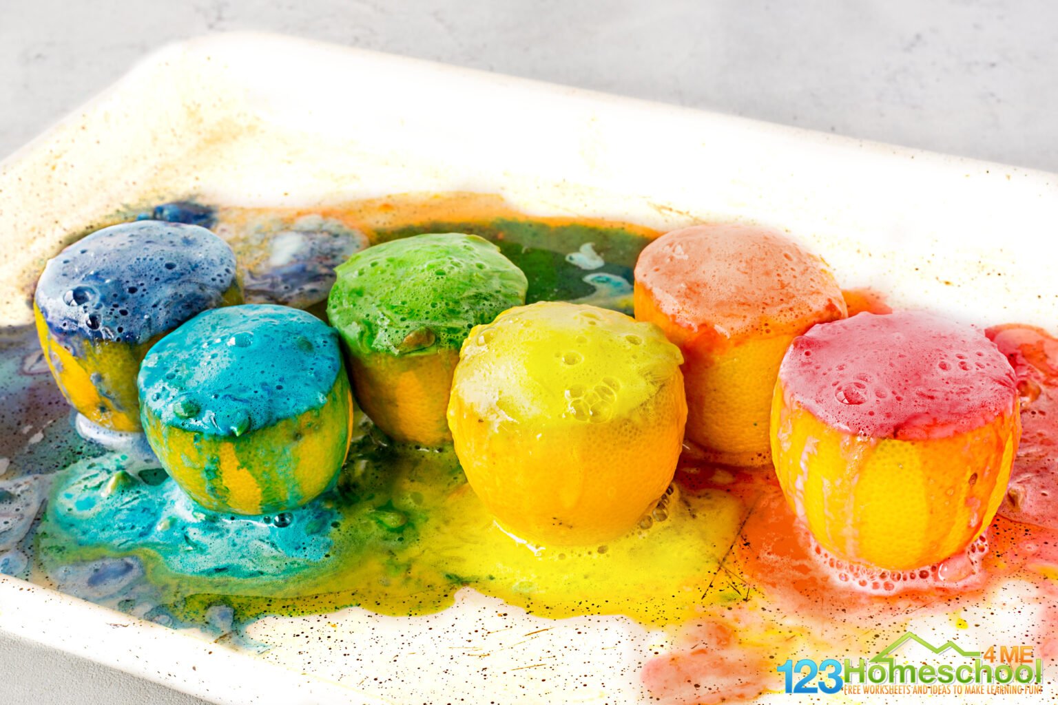 🍋 Simple, Amazing Lemon Volcano Science Experiment for Kids