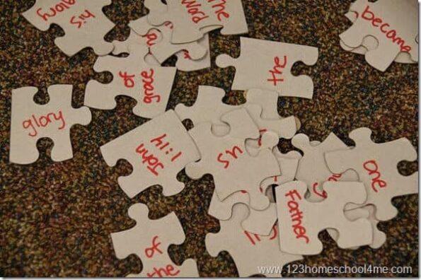 7 FUN Bible Memory Verse Games (work with any verse)
