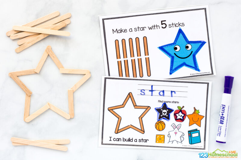 Learning About Shapes Printable Activity For Preschool Kindergarten