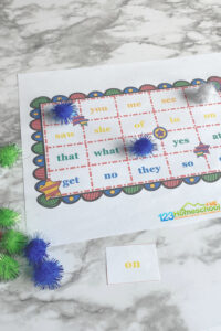 Guess Who? Sight Words Game