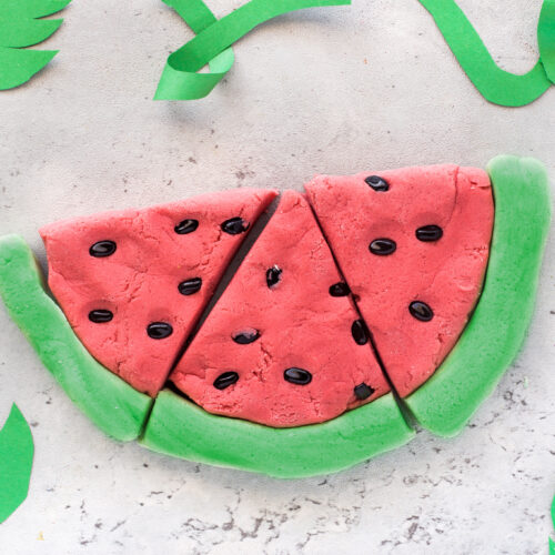 🍉 Scented Kool Aid Watermelon Playdough - Summer Activity for Kids