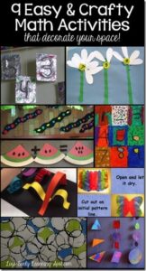 9 Math Crafts for Kids