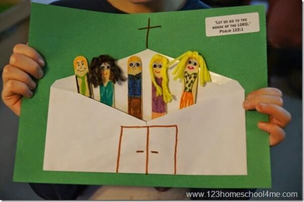 Jesus in the Temple as a Boy Crafts and Activities